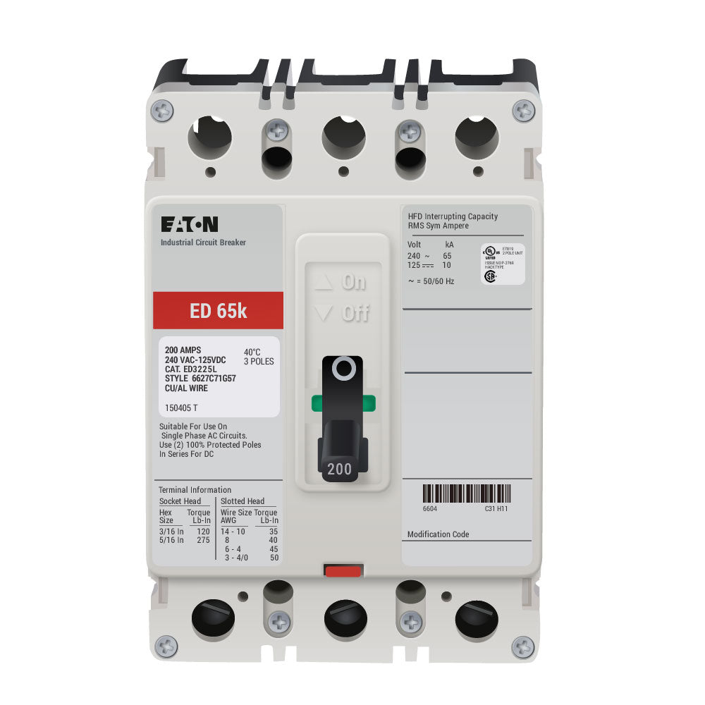ED3225L - Eaton - Molded Case Circuit Breaker – My Circuit Breakers