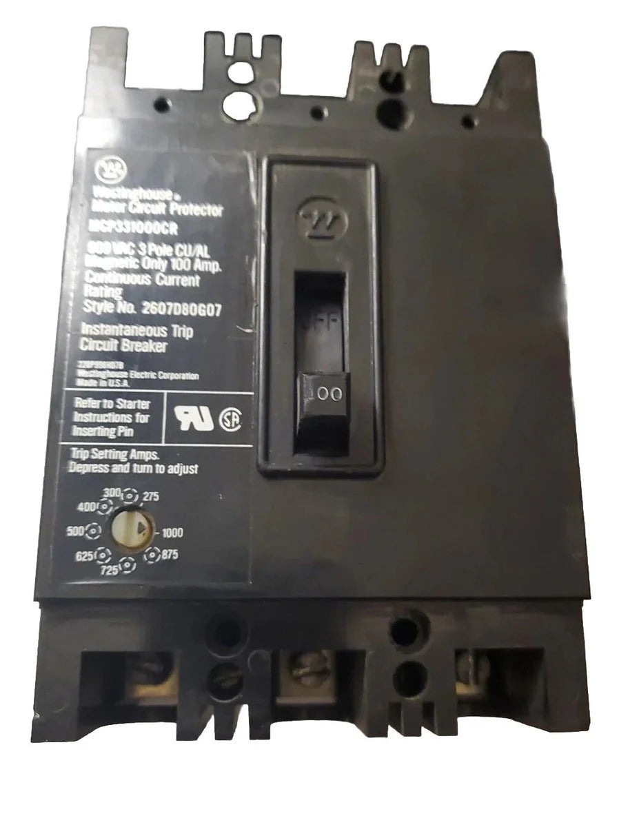 MCP331000CR - Eaton - 100 Amp Molded Case Circuit Breaker – My Circuit ...